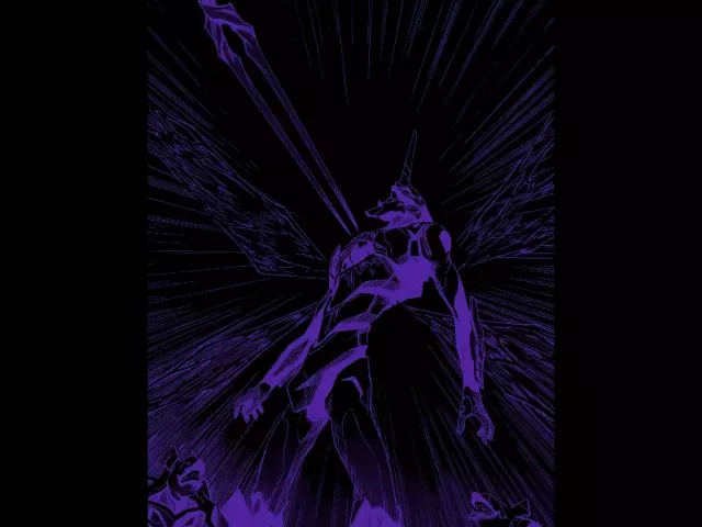Live wallpaper Evangelion EVA 01 / Pixel / BY AKIBA ILLUSION download ...