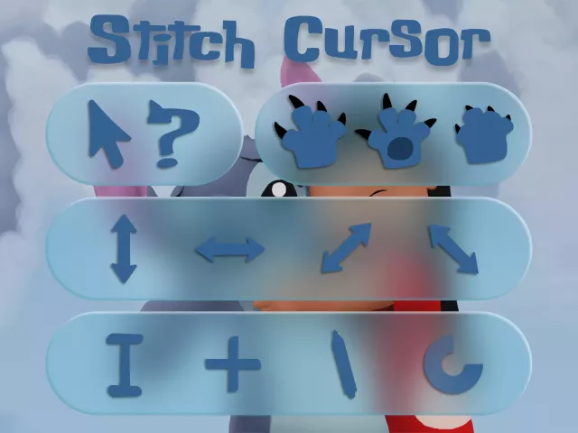 Cursors Cat Paw on Windows download on VSThemes.org