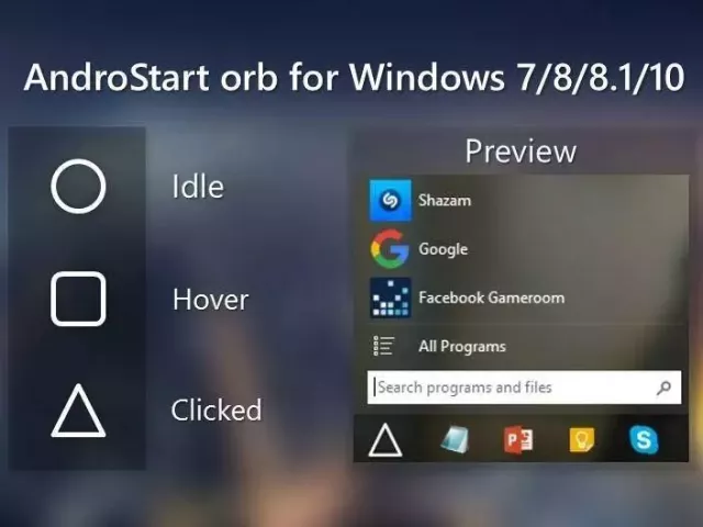 Start orb Overwatch game Logo for Windows download on VSThemes.org