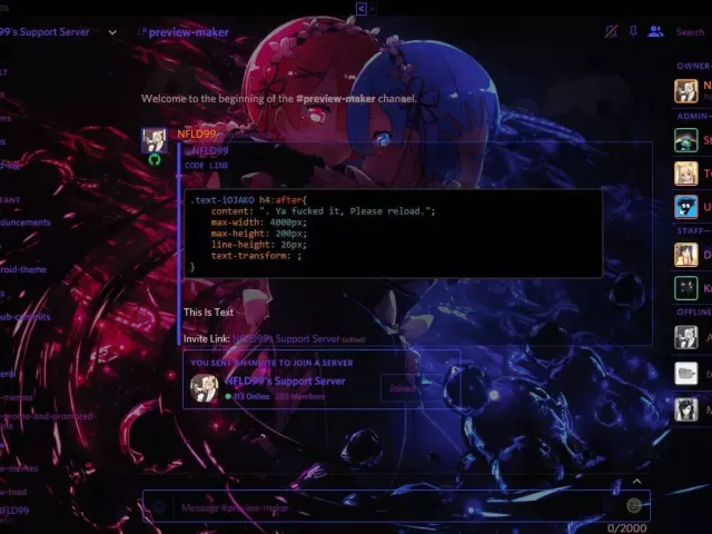Discord Themes (Custom CSS) (3000+)