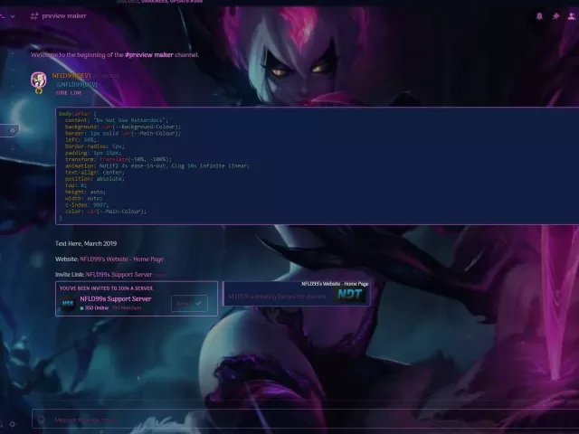 100+ Collection «Pink Discord themes» to personalize the Windows interface
