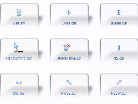 Cursors Windows XP HD version on Windows download on VSThemes.org