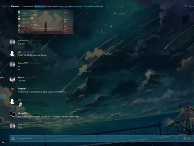 Theme ClearVision - Amethyst for Discord download on VSThemes.org