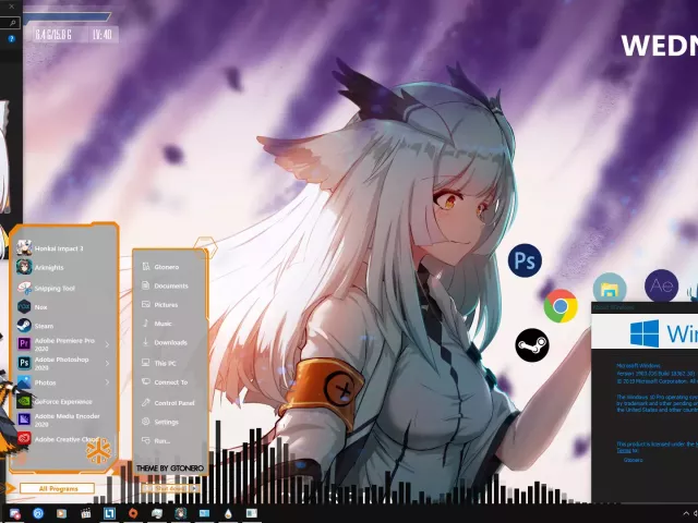 Anime themes for Windows 10 - TOP 60 files to personalize the Windows ...