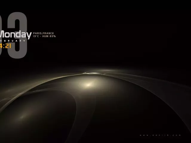 100+ Collection «Clock for Rainmeter» to personalize the Windows interface