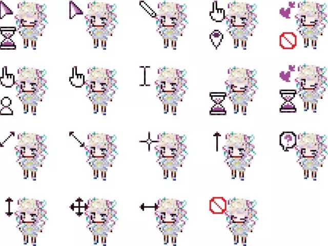 Anime cursors for Windows (200+)