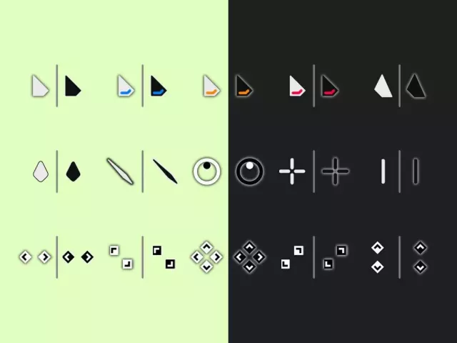 White Cursors for Windows (200+)