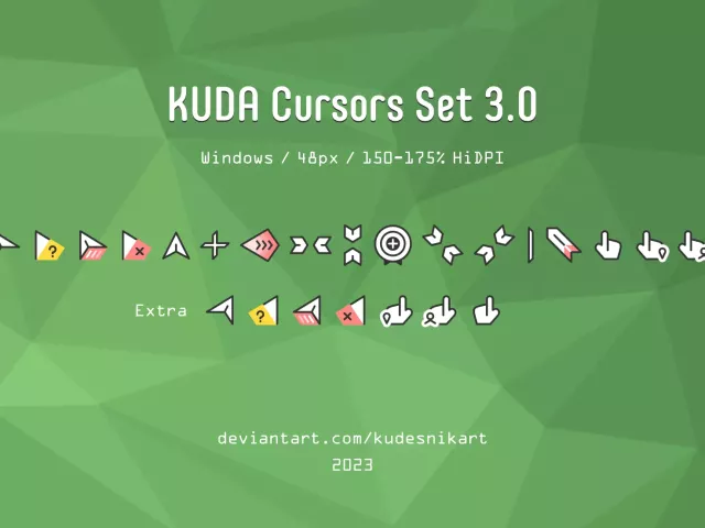 Cursors GIN24 on Windows download on VSThemes.org