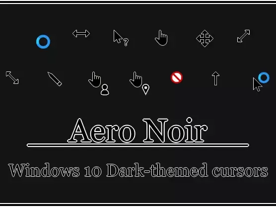 Cursors Windows Aero without a tail on Windows download on VSThemes.org