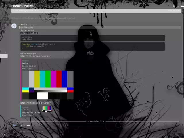 Theme 2B silver for Discord download on VSThemes.org