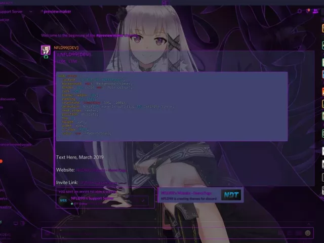 500+ Collection «Anime Discord themes» to personalize the Windows interface