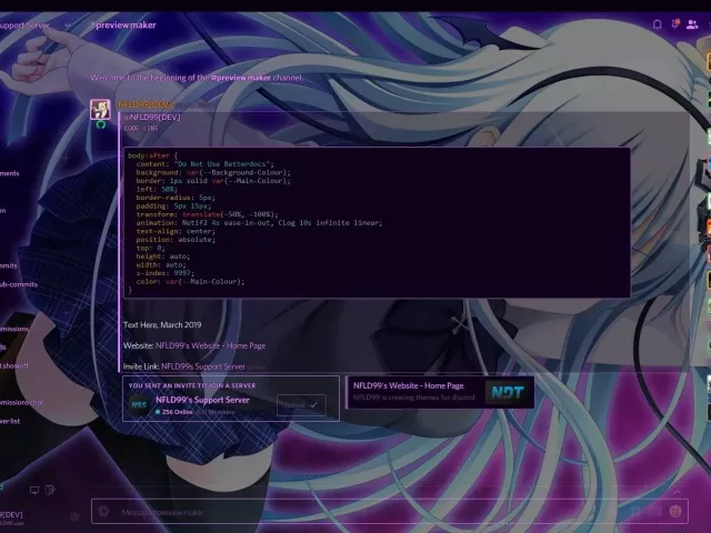 Purple Discord themes - TOP 100 files to personalize the Windows interface