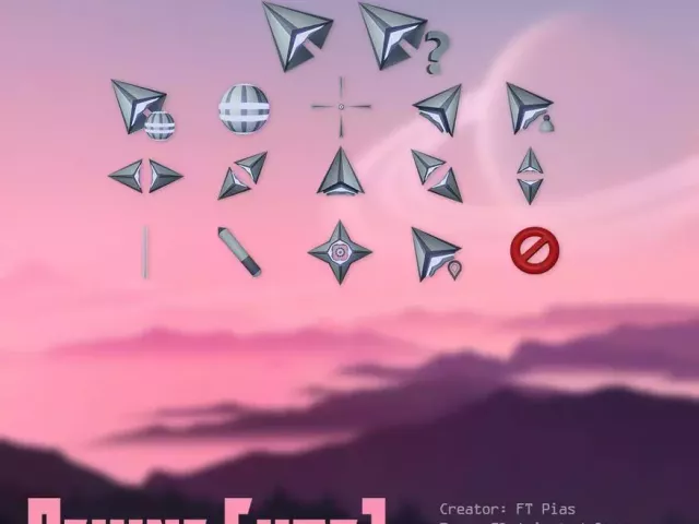 Cursors Version 14.0 on Windows download on VSThemes.org