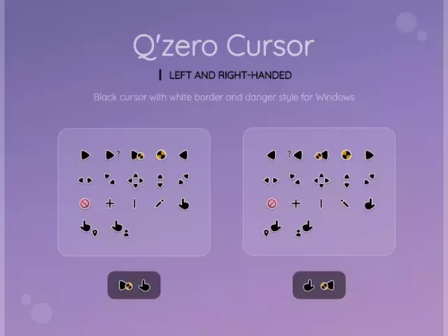 Cursors Android Material, blue version on Windows download on VSThemes.org