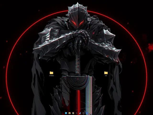 Live wallpaper Yessir Supra Knight in Roses download on VSThemes.org