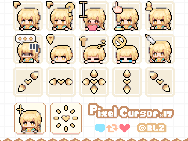 Cursors Kasane Teto on Windows download on VSThemes.org