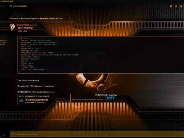 Orange Discord themes - TOP 40 files to personalize the Windows interface