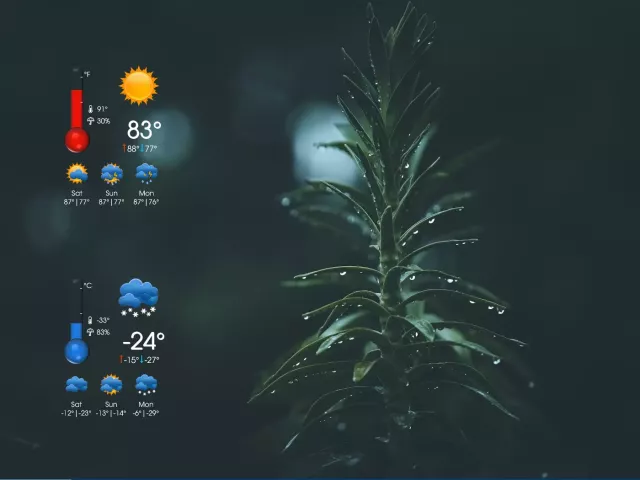 Skin Monterey for Rainmeter download on VSThemes.org