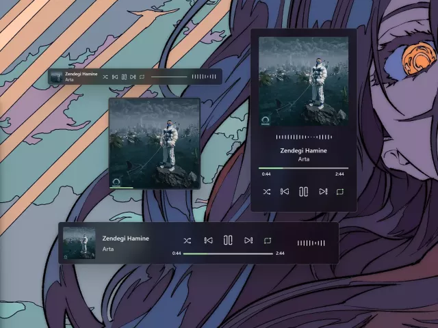 Skin Modular Clocks for Rainmeter download on VSThemes.org