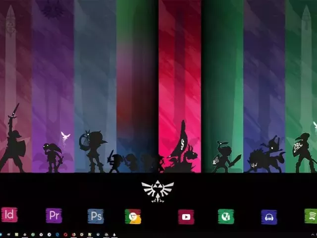 Legend of Zelda - TOP 10 files to personalize the Windows interface