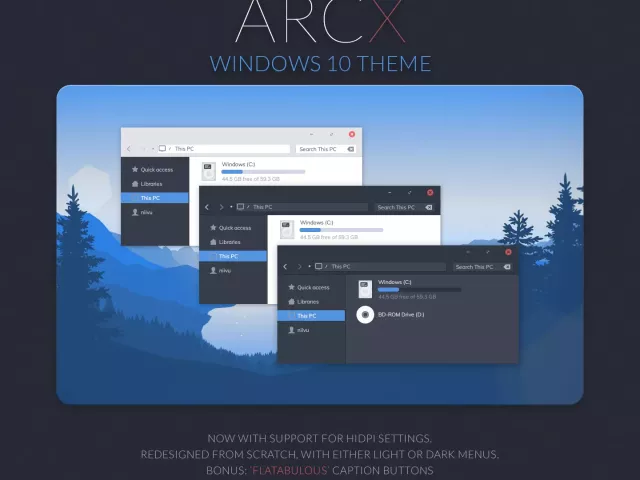 Theme Paranoid Android for Windows 10 download on VSThemes.org