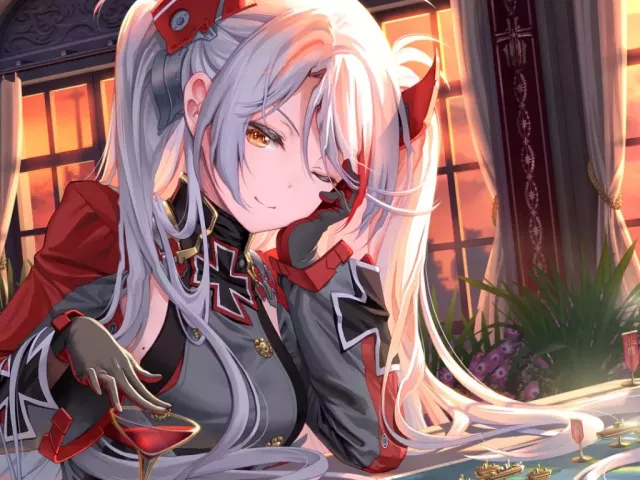 Live wallpaper 【Illustrious】Evening Dress² [Azur Lane] download on ...