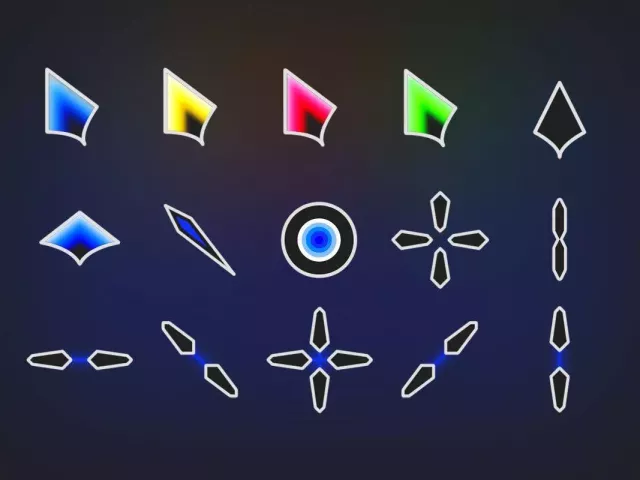 Purple cursors - TOP 40 files to personalize the Windows interface
