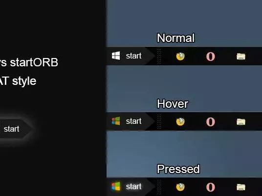 Start orb Rubiks Cube and Iron Man for Windows download on VSThemes.org