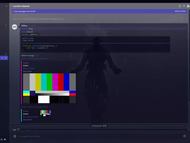 Theme Full Transparency for Discord download on VSThemes.org