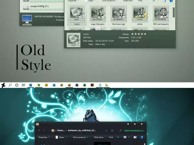 Theme A touch of sepia for Windows 10 download on VSThemes.org