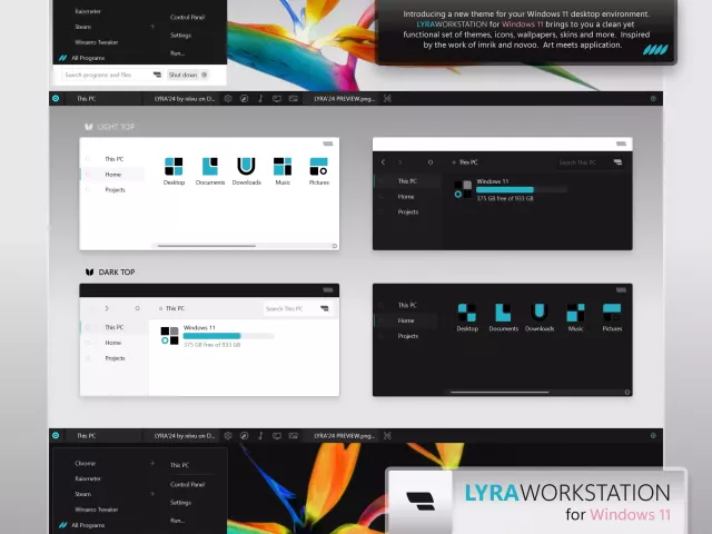 Theme Windows 12 for Windows 11 download on VSThemes.org