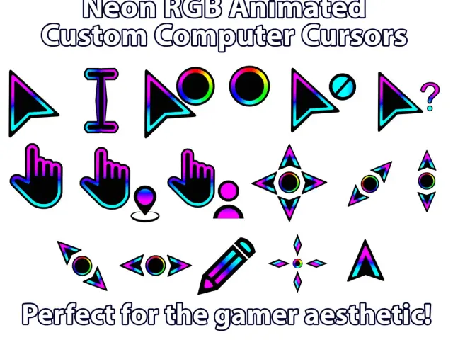 Animated Cursors for Windows (200+)