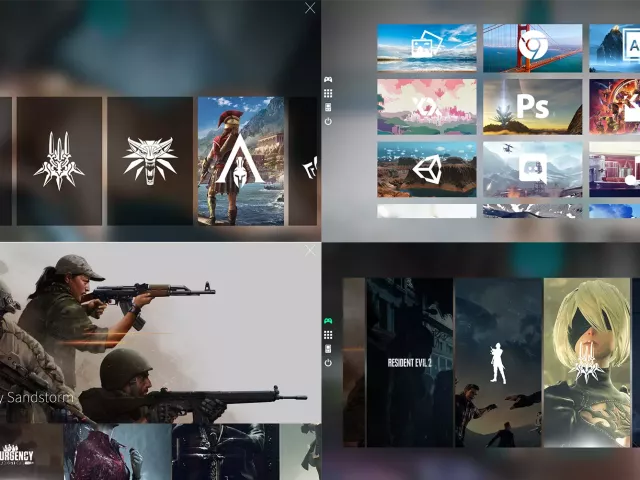 Skin illustro PRO for Rainmeter download on VSThemes.org