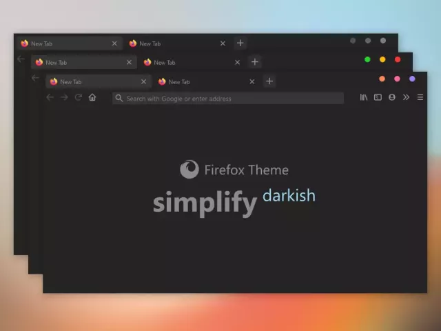 Тема Вертикальные вкладки для Firefox скачать на