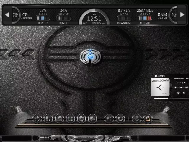 RocketDock Skins (100+)