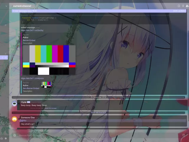 500+ Collection «Anime Discord themes» to personalize the Windows interface