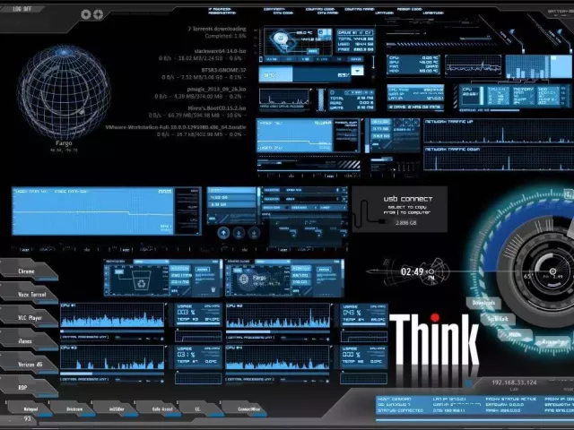 Mass Effect Rainmeter Skin