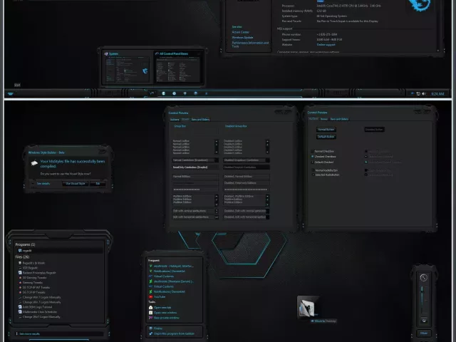 Neon Themes for Windows 7 - TOP 20 files to personalize the Windows ...