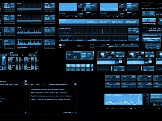 Skin Enigma for Rainmeter download on VSThemes.org