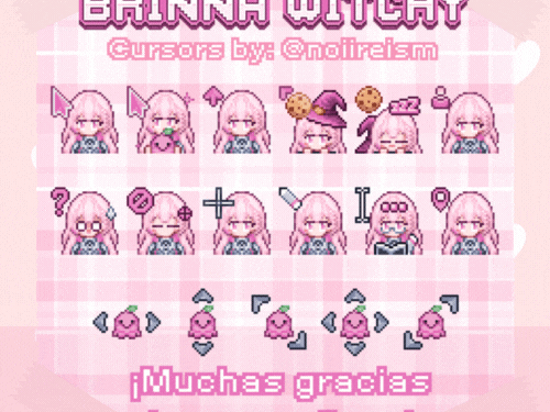 Anime cursors for Windows (200+)