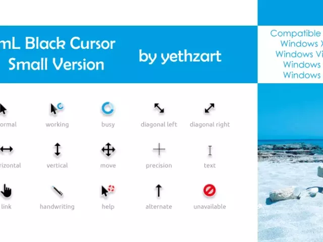 Cursors Modern, the second version on Windows download on VSThemes.org