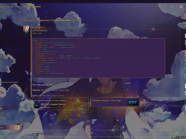 Discord Themes (Custom CSS) (3000+)