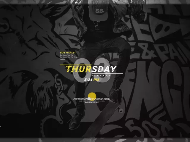 Skin Zoro (One Piece) for Rainmeter download on VSThemes.org