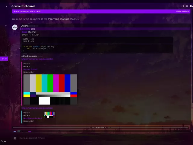 Purple Discord themes - TOP 100 files to personalize the Windows interface