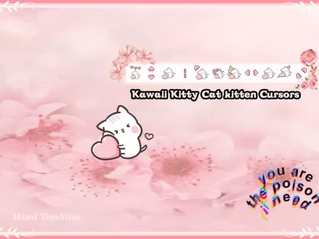 Cursors Cat Paw on Windows download on VSThemes.org