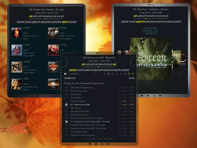 Foobar2000 Skins (60+)