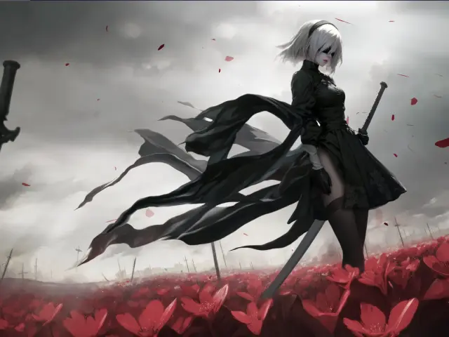 Живые обои Рыцарь в розах (YessirSupra) скачать на VSThemes.org