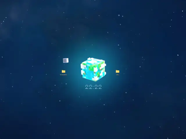 Live wallpaper Minecraft Lo-Fi Fireplace ⛏🧱 download on VSThemes.org