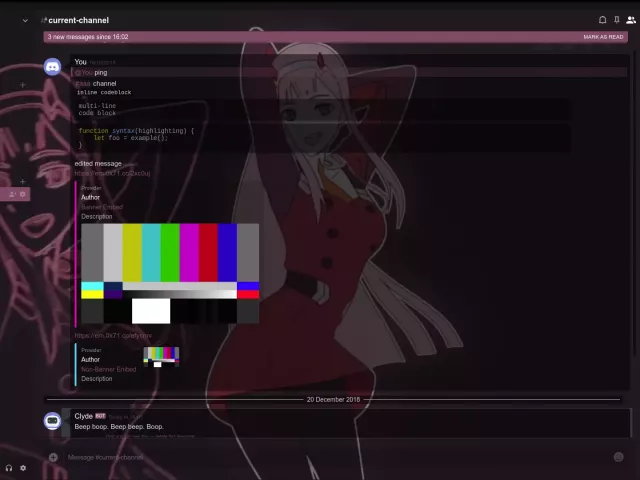 Темы для Better Discord (Custom CSS) (3000+)
