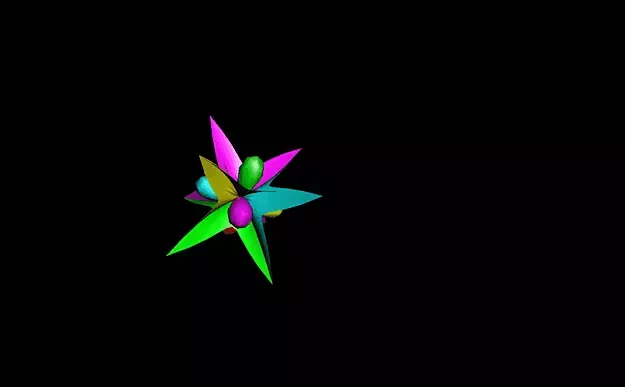 Screensaver Flying 3D objects for Windows download on VSThemes.org